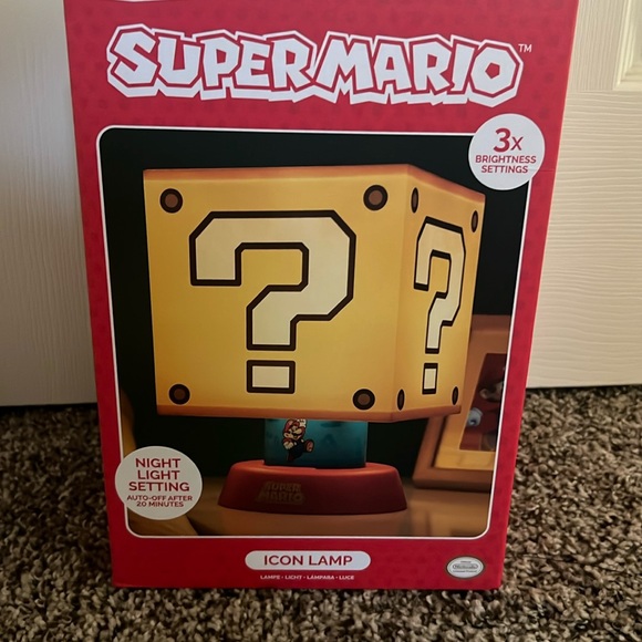 Paladone | Other | Paladone Super Mario Icon Lamp With Three Brightness ...